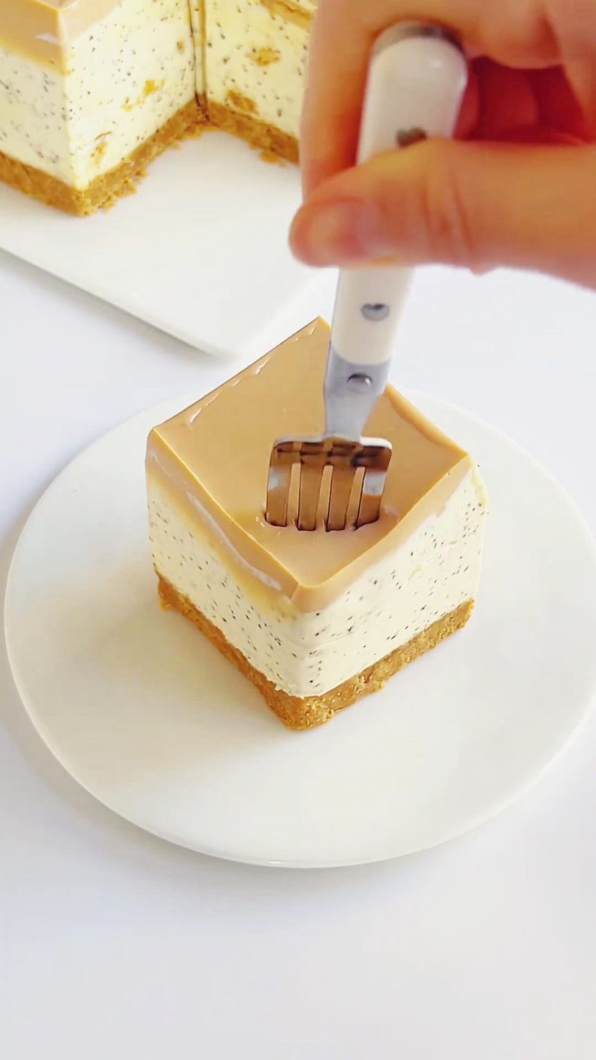No-Bake Earl Grey Mousse Cheesecake - Cooking With Chun