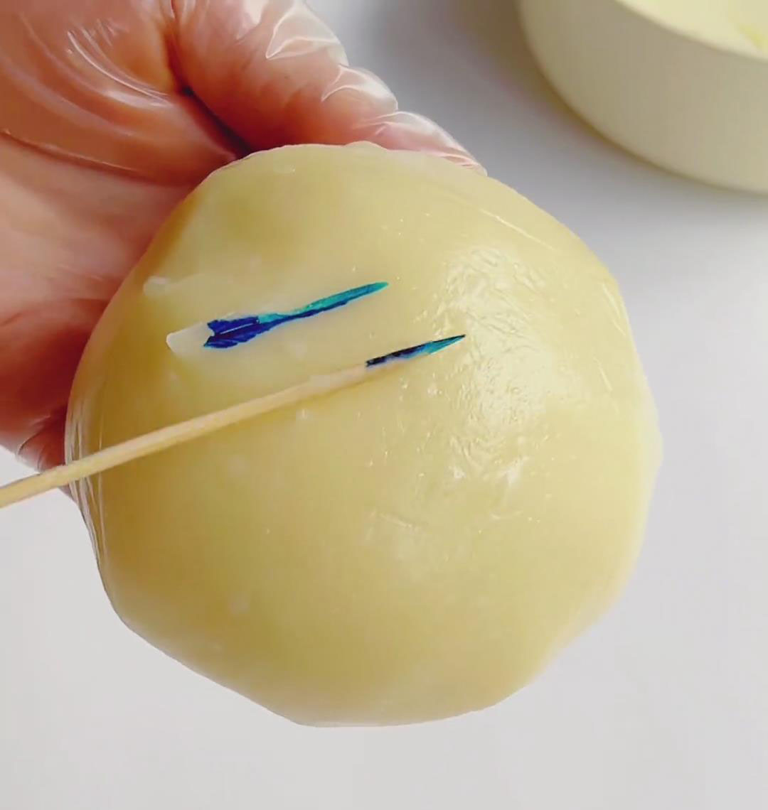 Mint Chocolate Cream Cheese Daifuku (Japanese Mochi Dessert) - Cooking ...