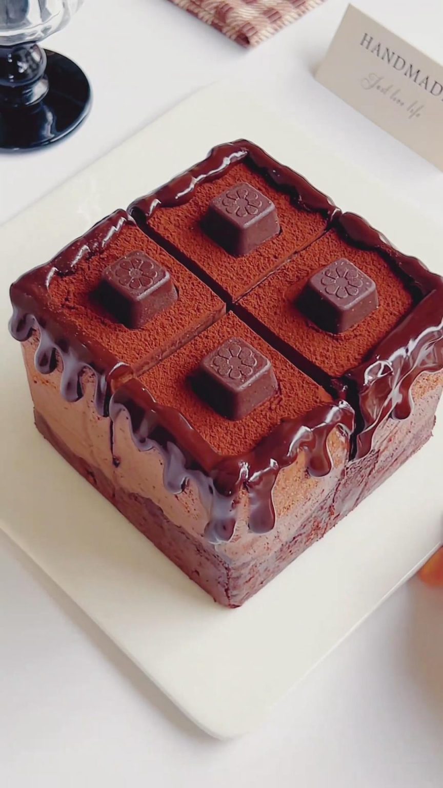 My Decadent Chocolate Brownie Cheesecake - Cooking With Chun