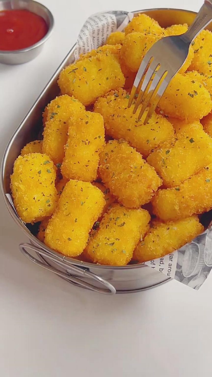 Crispy Potato Sticks (Golden & Crunchy Snack) - Cooking With Chun