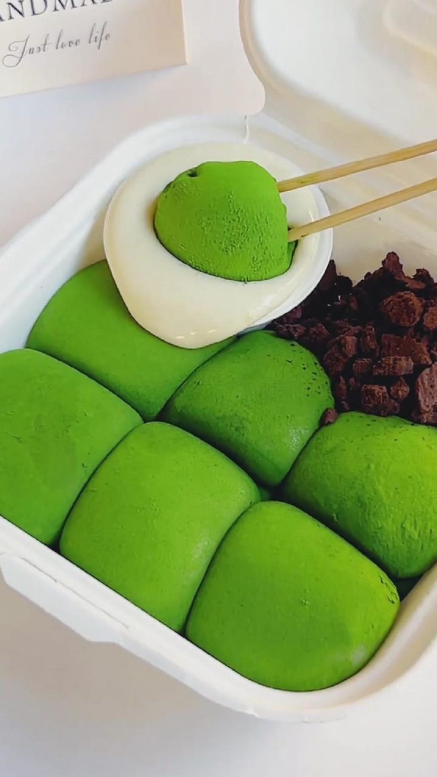 Milk Mochi with Dipping Sauce - Cooking With Chun