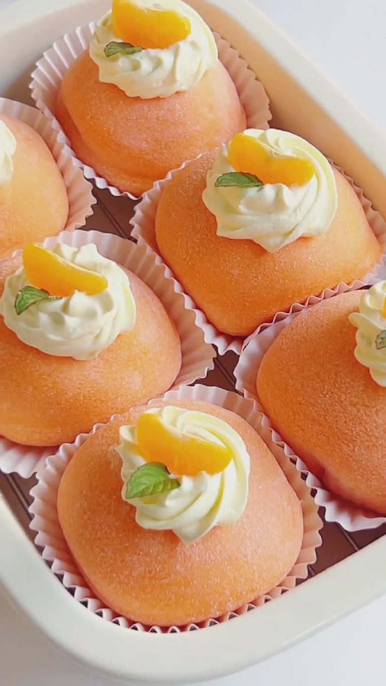 Easy Orange Daifuku Recipe | Homemade Mandarin Mochi Dessert - Cooking ...