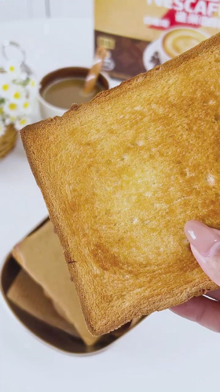 Coffee Toast (Coffee Crust Toast) - Cooking With Chun