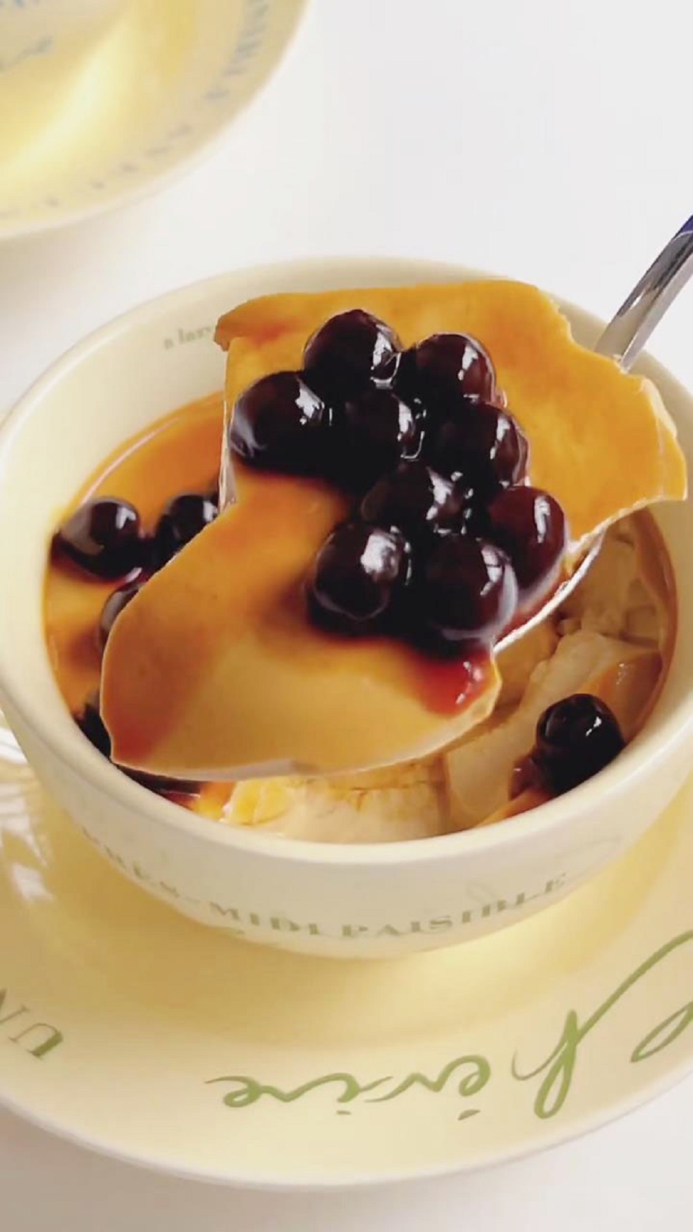 Stewed Brown Sugar Milk Pudding - Cooking With Chun