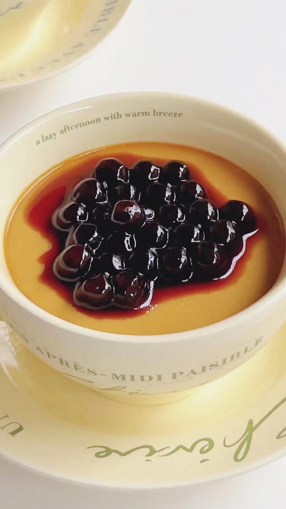 Stewed Brown Sugar Milk Pudding - Cooking With Chun