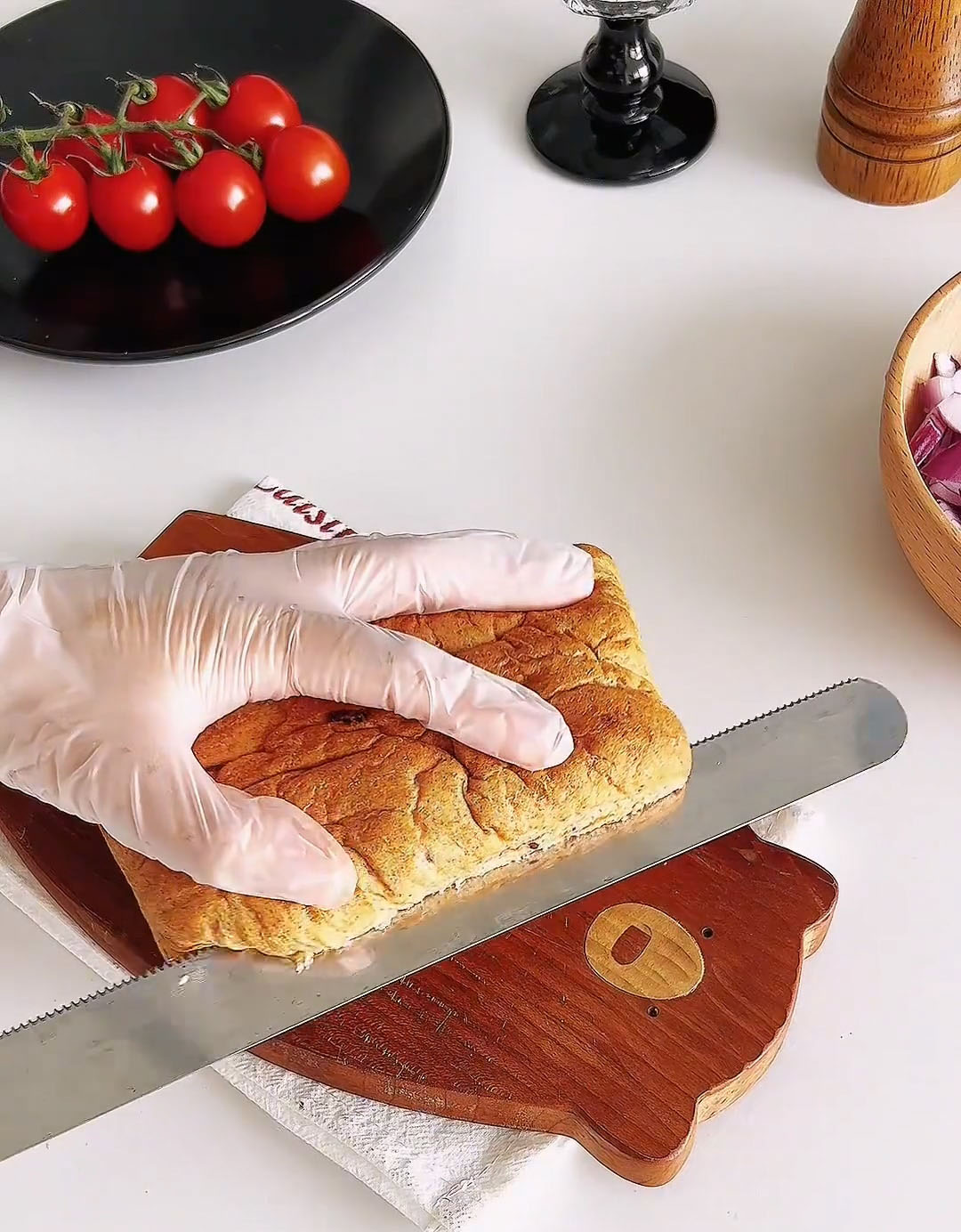 10-Minute Tomato Beef Ciabatta Sandwich - Cooking With Chun