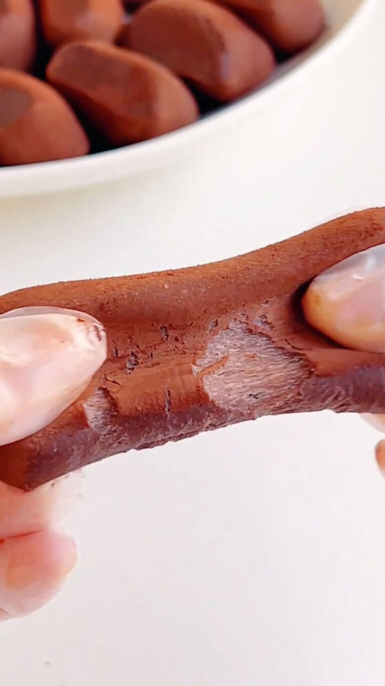 No-Bake Chocolate Mochi (Chewy & Delicious!) - Cooking With Chun