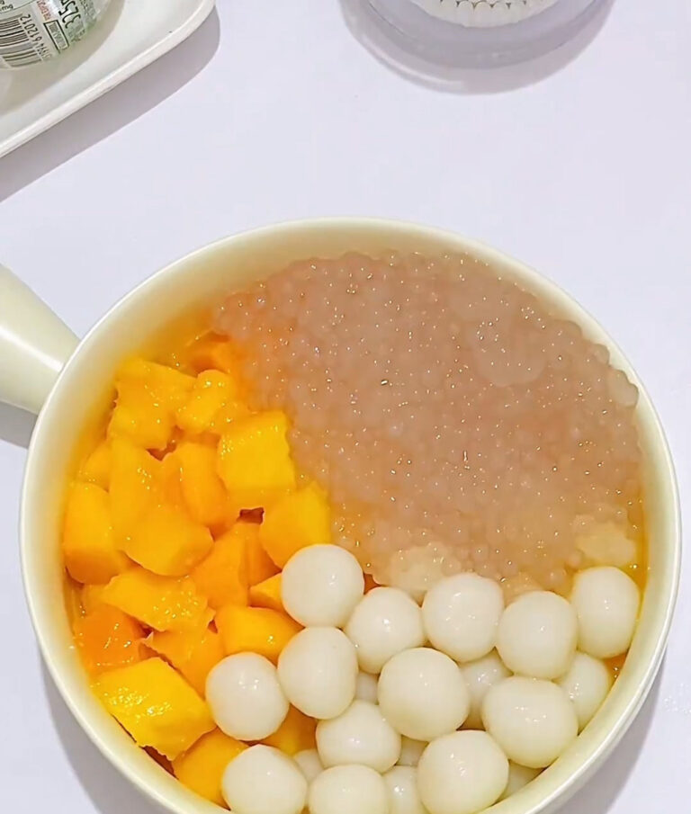 Homemade Mango Sago (Better Than Dessert Shops!) - Cooking With Chun