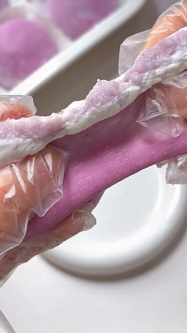 No-Bake Purple Mochi Recipe (Soft for Days!) - Cooking With Chun