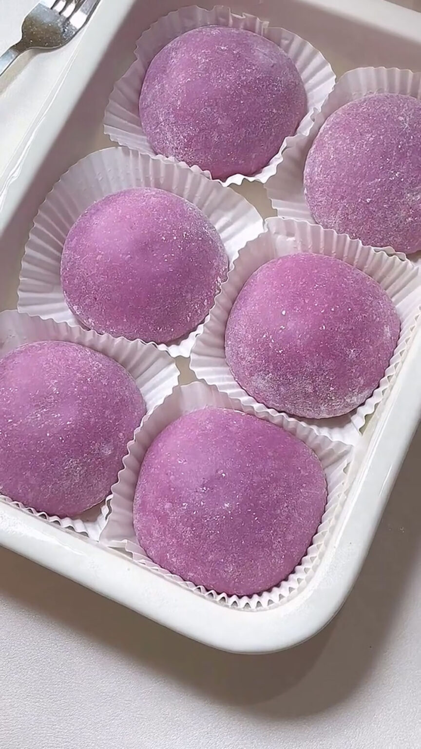 No-Bake Purple Mochi Recipe (Soft for Days!) - Cooking With Chun